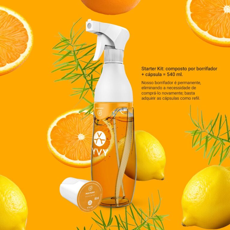 Produtos De Limpeza Natural: Cápsulas Recicláveis | YVY