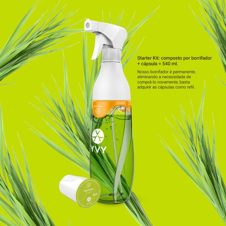Produtos De Limpeza Natural: Cápsulas Recicláveis | YVY