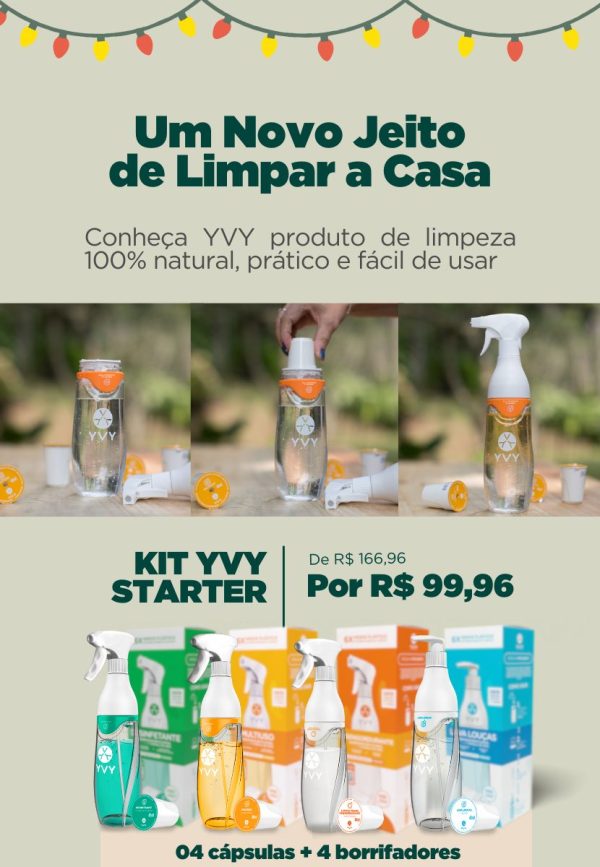 Produtos De Limpeza Natural: Cápsulas Recicláveis | YVY